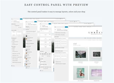 lorelei nordic blog and shop wordpress theme by sparrowandsnow codester