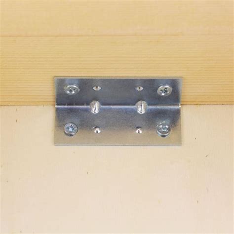 Everbilt 4 Pack 2 In Zinc Plated Inside Corner Brace 33595 The