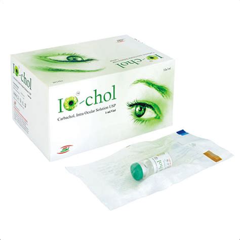 Carbachol Intraocular Solution At Best Price In Karnal Haryana
