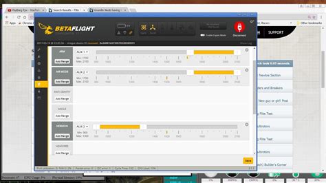Betaflight Arm Switch Issues Flitetest Forum
