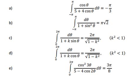 Solved Calculate The Integrals Given Below This Is A Chegg