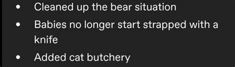 Finally Some Good Bug Fixes R Outcontextpatchnotes