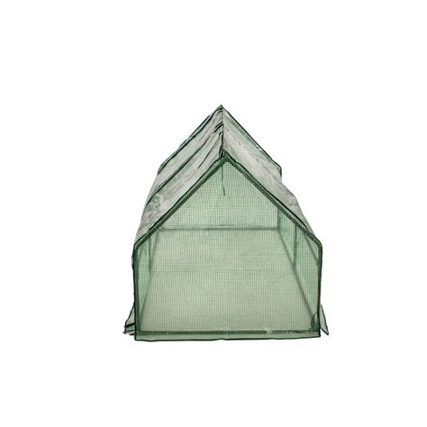Small Steeple Growhouse Garden Plant Greenhouse With Plastic Mesh Cover
