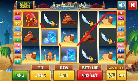HTML5 Game Slot Machine Arabian Nights Code This Lab Srl