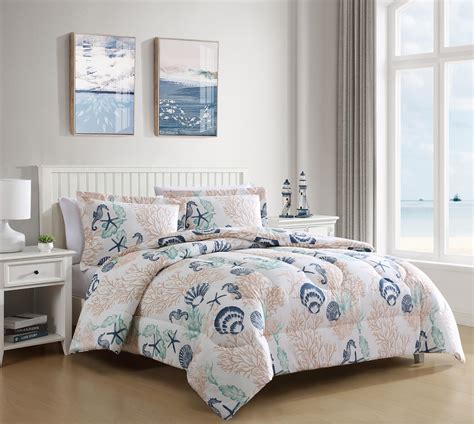 Caribbean Joe Fullqueen 3 Piece Comforter Set Tropical