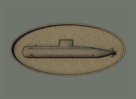 3d Type 209 Class Submarine