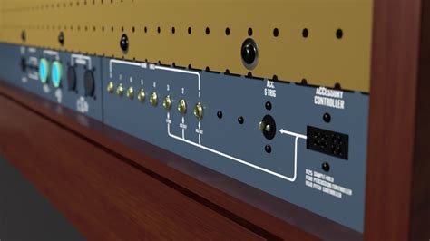 Synthesizer Moog Modular 55 3d Model Cgtrader