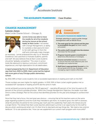 Accelerate Framework Accelerate Institute