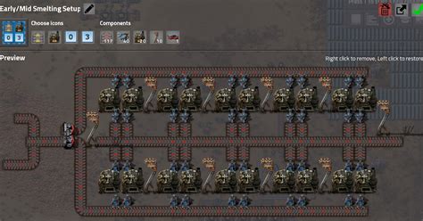 Factorio Engine Blueprint