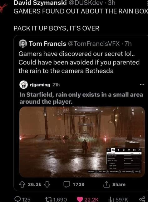 David Szymansk Duskaev Gamers Found Out About The Rain Box Pack