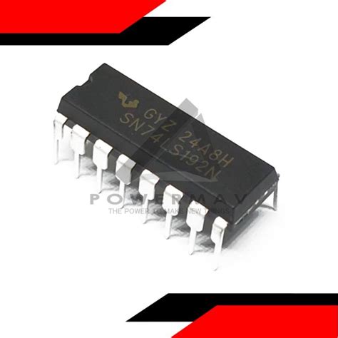 74ls192 Dip Ic 74192 Sn74ls192n Updown Bcd Decade 8421 Counter