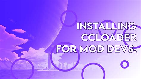 CrossCode Installing CCLoader For Mod Devs YouTube