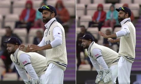 Wtc Final Virat Kohli Shows Off His Dance Moves In Southampton