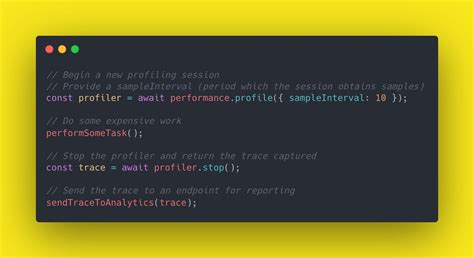 The Javascript Self Profiling Api Rwebdev