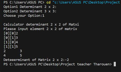 How To Find Determinant 2x2 And 3x3 In C Program