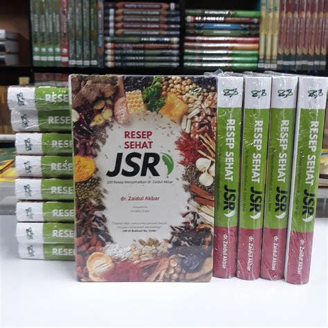 Jual BUKU RESEP SEHAT JSR Jurus Sehat Rasulullah Dr Zaidul Akbar Original BUKU KE 2 JSR
