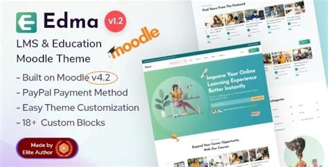 Edma Moodle 4 Lms Education Theme Codemarket