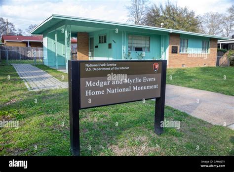 Jackson Mississippi The Medgar And Myrlie Evers Home National