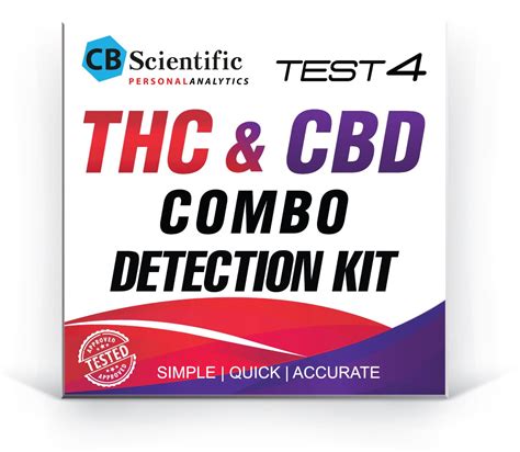 Thccbd Combo Detection Kit Health And Household