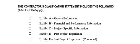 Aia A305 Contractors Qualification Statement Explained Procore
