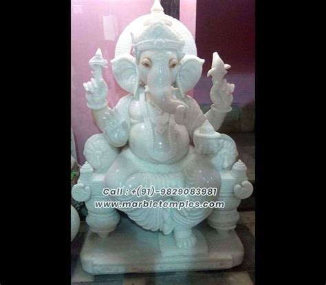 White Marble Ganesh Statues And Lakshmi Ganesh Idols Maker Jaipur