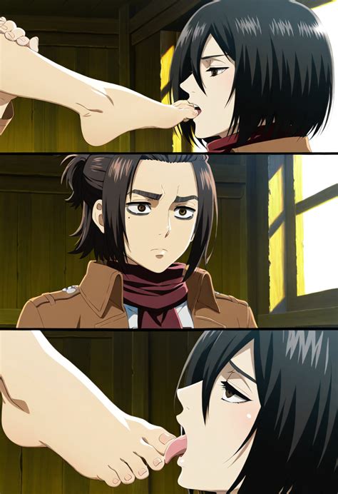 Rule 34 2girls Ai Generated Attack On Titan Feet Feet Licking Female