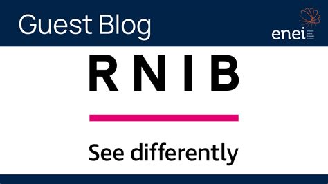 Enei Blogs Visibly Better Employer Rnib Enhancing Workplace