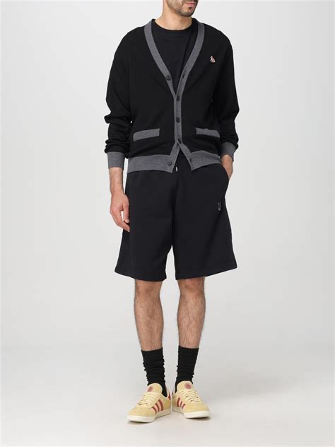 Maison KitsunÉ Sweater Men Black Maison Kitsuné Cardigan