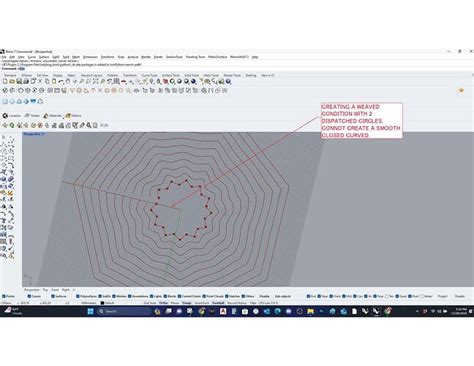 Cannot Close Curves Uniformly On A Weaved Curve And Tween Conditions Grasshopper McNeel Forum