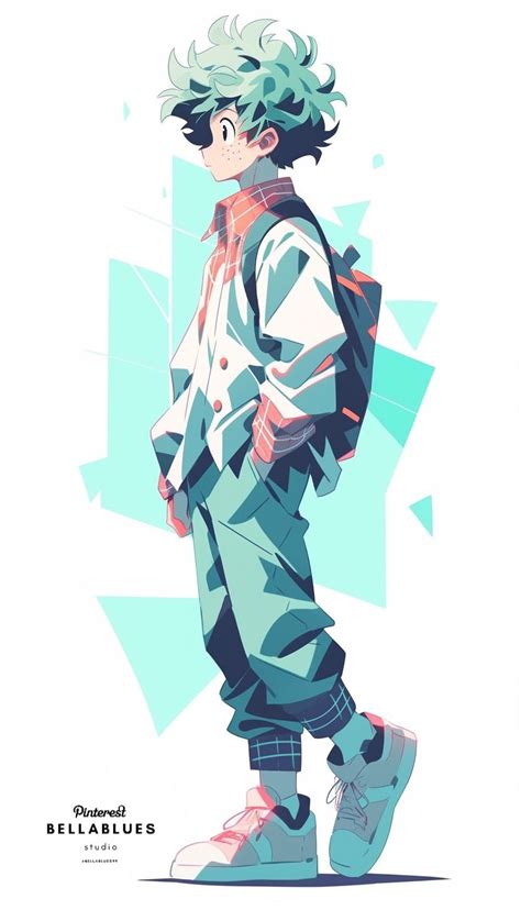 Everyday Deku Embrace The Everyday Fashion Of Izuku Midoriya In This