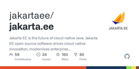 GitHub - jakartaee/jakarta.ee: Jakarta EE is the future of cloud native Java. Jakarta EE open ...