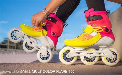 Powerslide Swell Fitness Inline Skates Inline Skating Outdoor Roller Skates Athletic Fashion