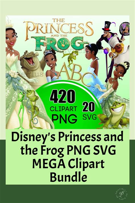 Princess And The Frog Png Clipart Princess And The Frog Svg Tiana