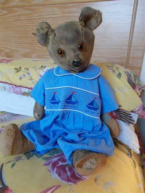 Vintage Merrythought Squirrel 10 Seated Collectable Soft Toy Old