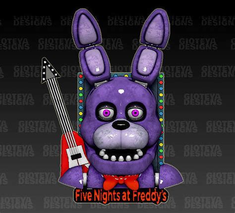 Five Nights At Freddys Bonnie 3d Model Cgtrader