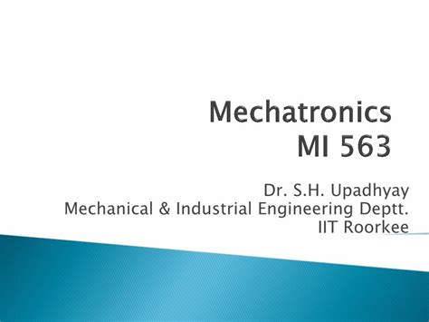 pdf 1 introduction mechatronics dokumen tips