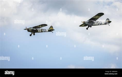 Gi Flight L 4 Grasshoppers Airborne At The Military Air Show Held At