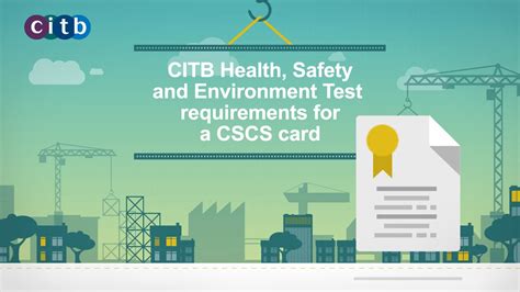 Citb Health Safety And Environment Test Requirements For A Cscs Card Youtube
