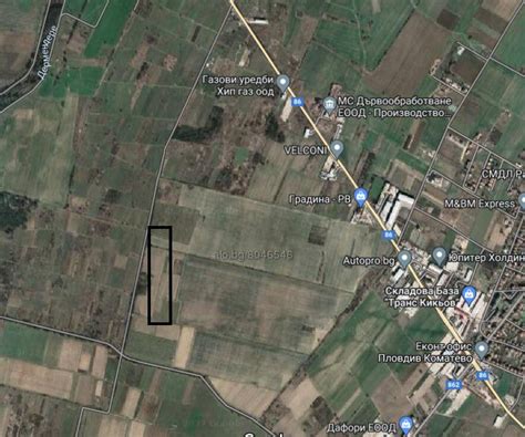 Пловдив ПИ в район Южен Продажба 3900 кв м Не е в регулация Без ток