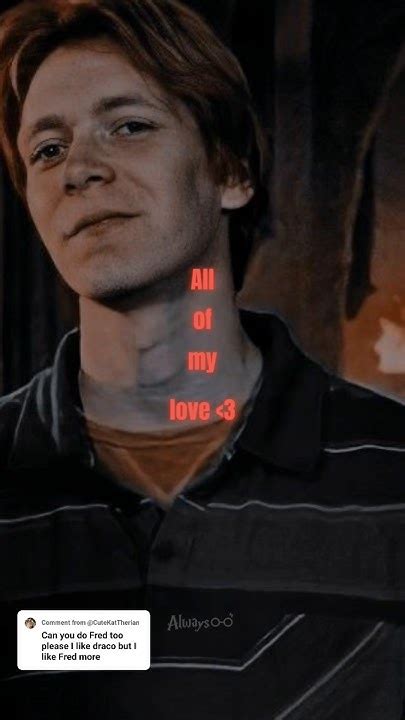 Fred Weasley 🤍 Harrypotter Potterheadforever Fredweasley