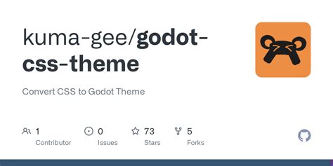 Github Kuma Geegodot Css Theme Convert Css To Godot Theme