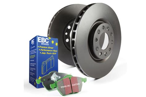Ebc Brakes S11kf1621 S11 Kits Greenstuff 2000 And Rk Rotors Fits 12 15
