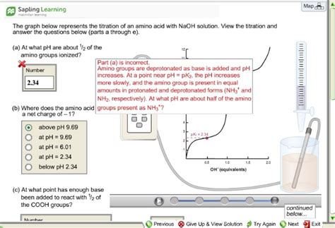 Solved: The Graph Below Represents The Titration Of An Ami... | Chegg.com