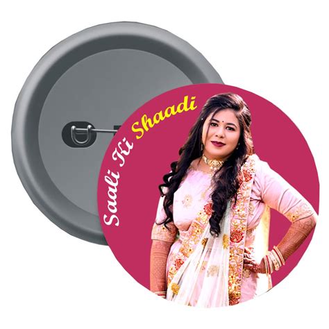 057 Wedding Badges Saali Ki Shaadi Sky T