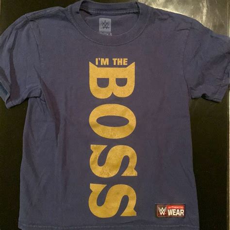 Wwe Shirts And Tops Youth Small Wwe Sasha Banks Boss Tshirt Poshmark