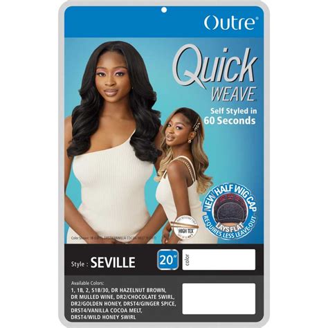 Outre Quick Weave Synthetic Half Wig Seville