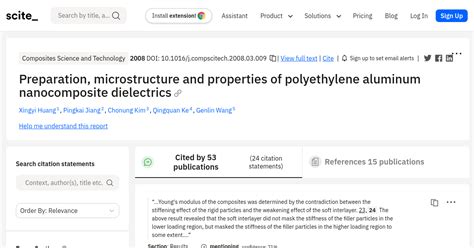 [citation Report] Preparation Microstructure And Properties Of