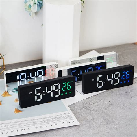 Multifunction Led Alarm Clock Silent Led Electroni Grandado