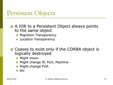 ppt common object request broker architecture powerpoint presentation