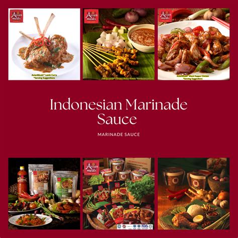 Indonesian Marinade Sauce Asian Meals